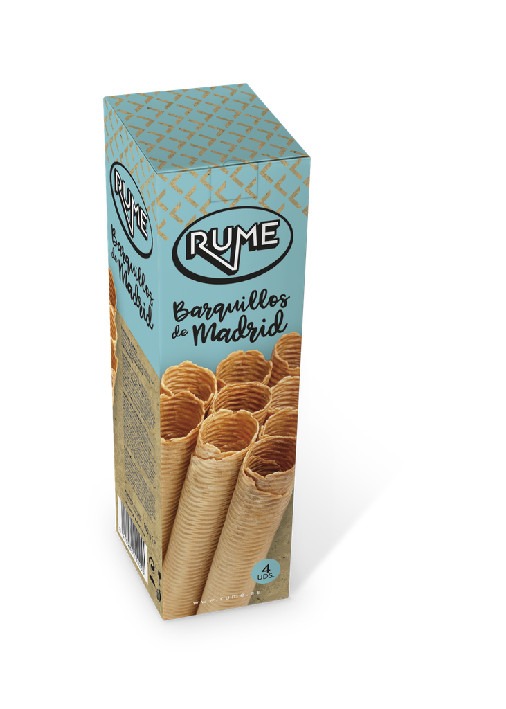 Barquillos Madrid - Caja 4 Uds. | Productos Rume